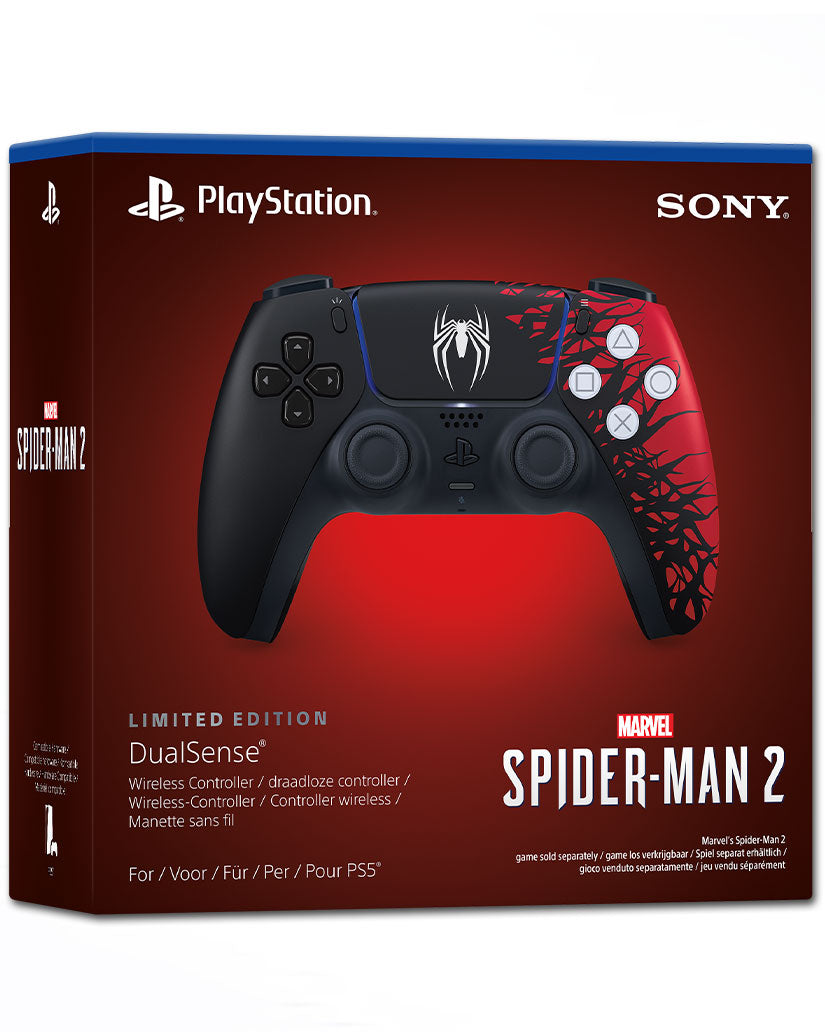 DualSense PS5 Wireless Controller -Marvel's Spider-Man 2 Limited Editi ...